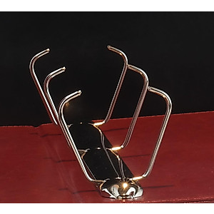 Ursae Minoris Manor Library Album with Collector's Pages for 45 Coins in Standard Certified or Certified-Style Holders PCGS, NGC, ANACS, Lighthouse, Guardhouse, BCW, Ursae Minoris – Burgundy