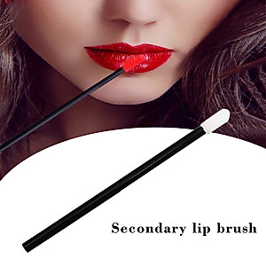Pimoys Lip Brushes, 200Pcs/Set Disposable Lip Brushes Make Up Brush Lipstick Lip Gloss Wands Applicator Tool Makeup Beauty Tool Kits