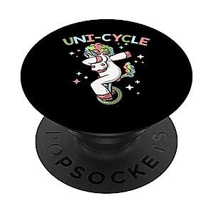 Uni-Cycle Unicorn Unicycle PopSockets Swappable PopGrip