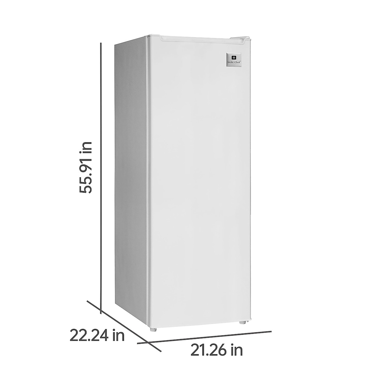 ARCTIC CHEF ACFRF690AMZ6COM RCA RFRF690 Upright Freezer 6.5 cu ft, White