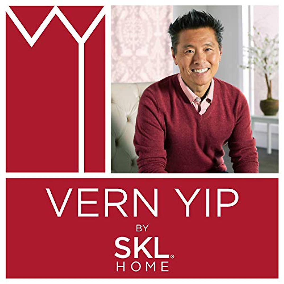 SKL Home Vern Yip Christmas Carol Soap Dispenser, White