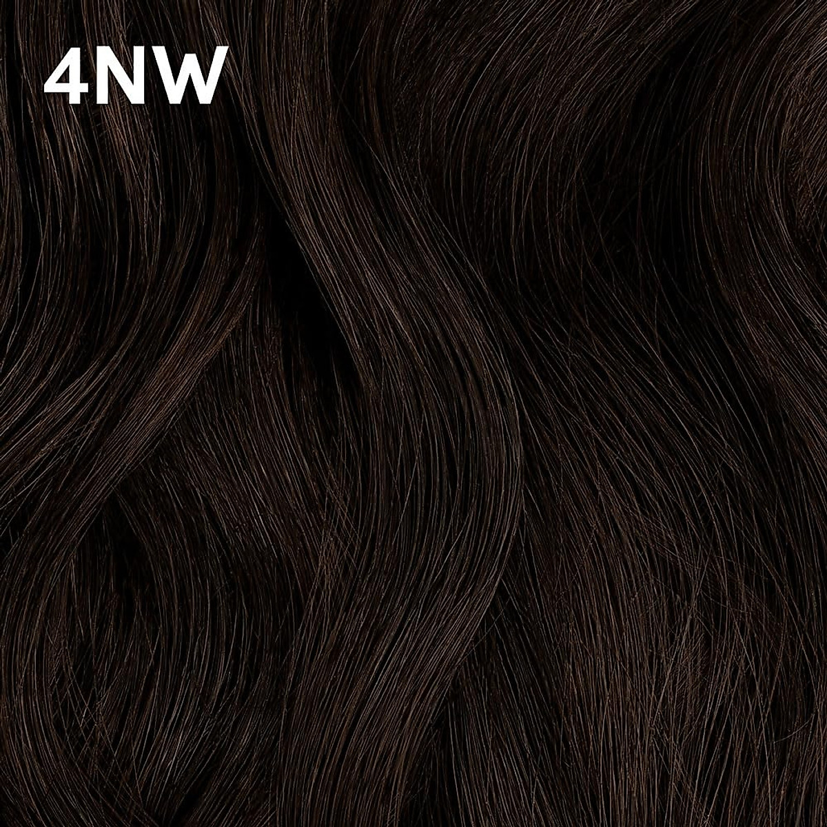 COLORCHARM Permanent Liquid Hair Color for Gray Coverage| 4NW Med Natural Warm Brown | 1.4 Fl Oz