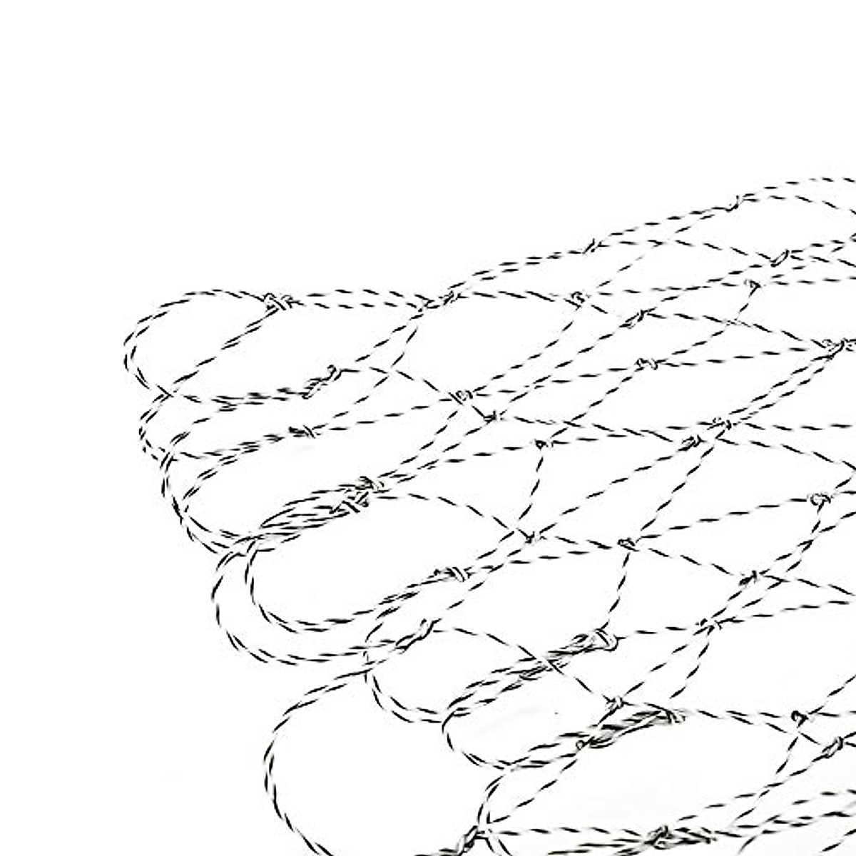 Fishing Landing Net, Fishing Net Replacement with Dia 40/50/60cm, Mesh Fishing Replacement Net for Freshwater Saltwater Fishing without Handle (50)