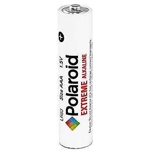 Polaroid Extreme Bulk Combo 60-Pack AA and 40-Pack AAA Alkaline Batteries Assorted Variety Pack (100-Pack)
