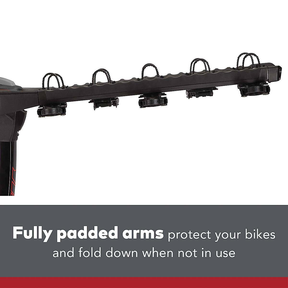 YAKIMA, FullTilt Tilting Hitch Mount Hanging Bike Rack, 5 Bike Capacity