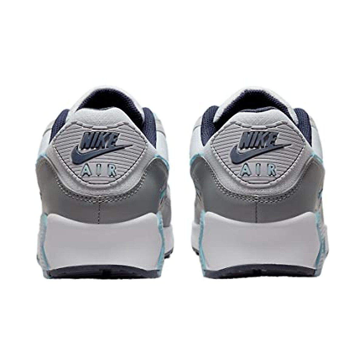 Nike Men's Air Max 90 Pure Platinum/Worn Blue (DM0029 003) - 10.5