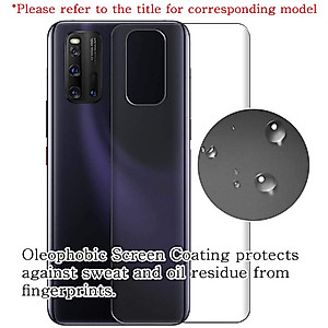 Puccy 2 Pack Back Screen Protector Film, compatible with Nintendo DSI XL TPU Guard Cover （ Not Tempered Glass/Not Front Screen Protectors）