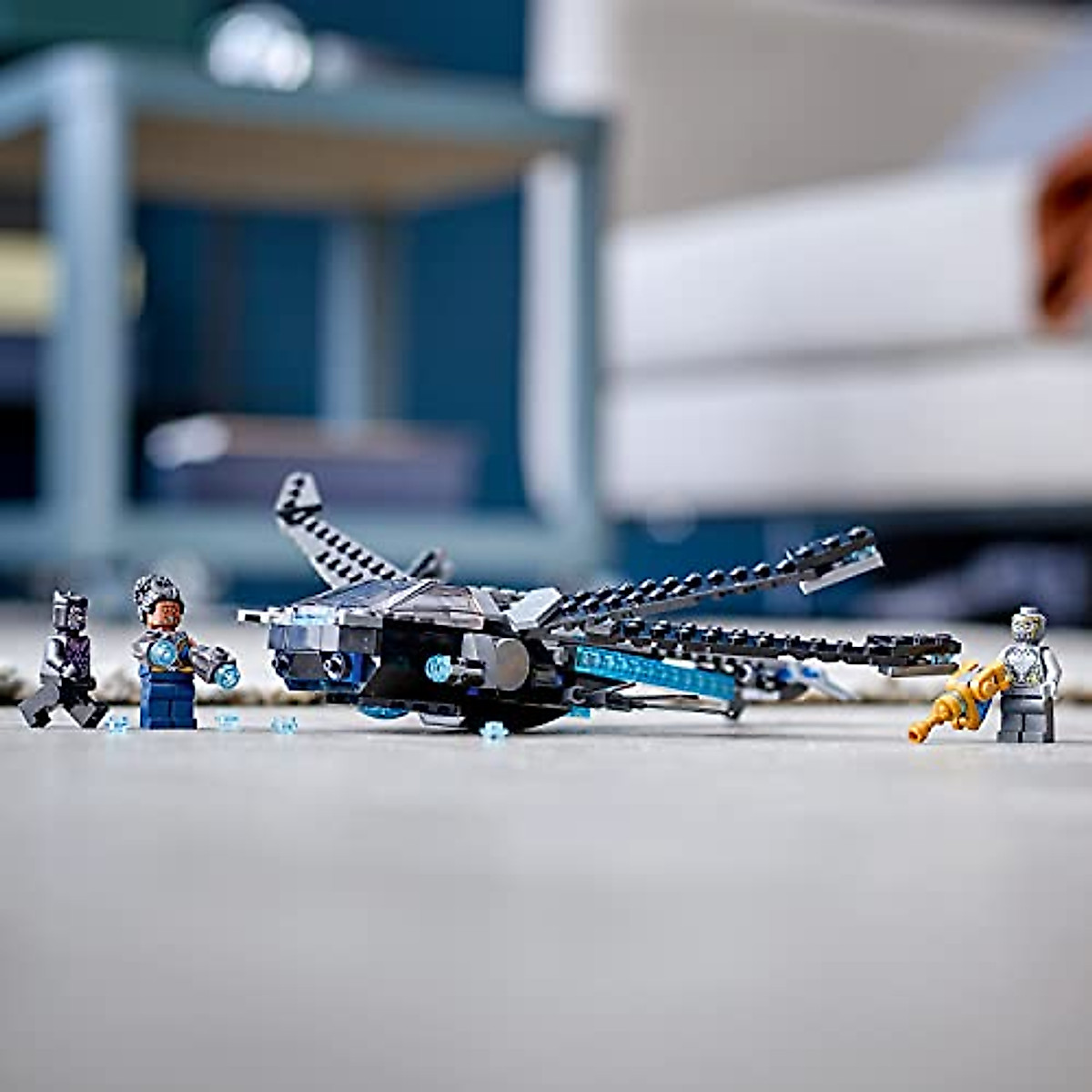 LEGO® Super Heroes Marvel Black Panther Dragon Flyer 76186 Building Kit Toy; Create The Final Battle Scene from Avengers: Endgame