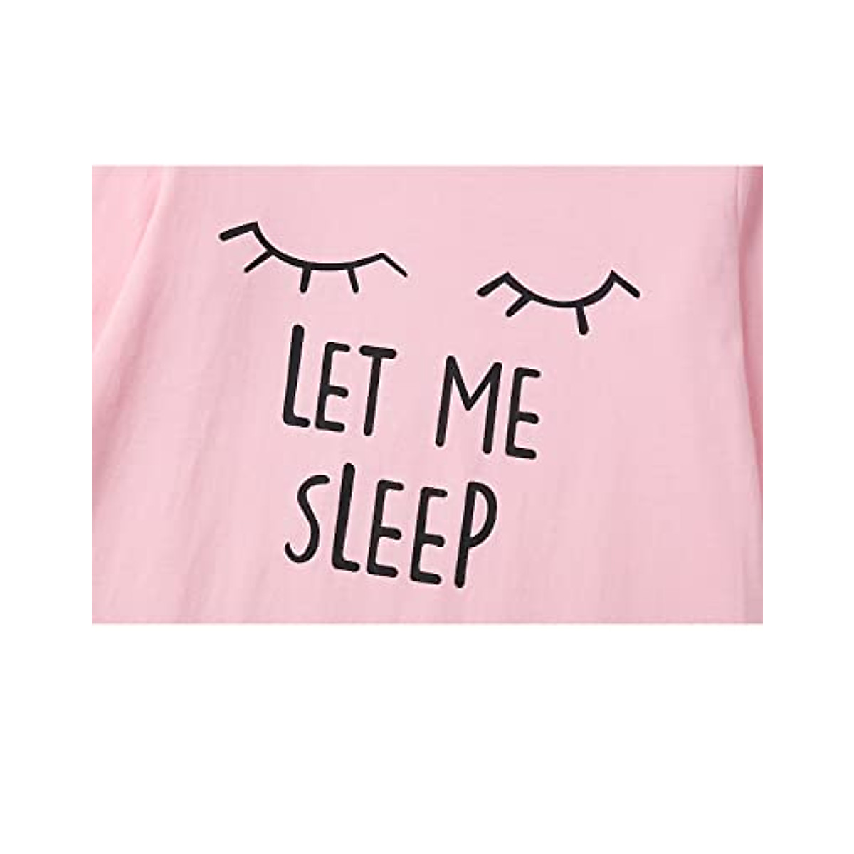 SrffbreMeOly Big Girls Cute Nightgown Long Sleeve Cotton Nightdress Loose Sleepwear Teens Size 10-18Years