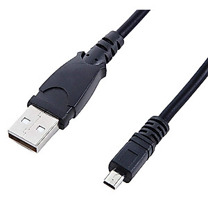5ft Extra Long 2-in-1 UC-E6 / UC-E16 UC-E17 8pin USB PC Battery Charger Camera Data Cable Cord for Nikon Coolpix L310 L330 L340 L620 L810 L820 L830 S30 S31 S32 D5200 D7100 D750 S3000 S4000 S6000 S8000