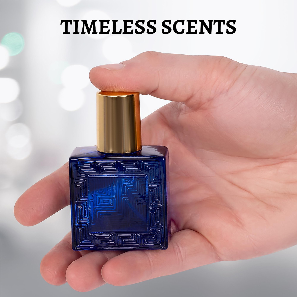 NovoGlow Verse Mini 4-Piece Fragrance Set for Men - Aromatic, Floral, Oriental & Woody Notes - Individually Boxed 25ml Eau De Parfum