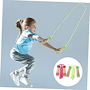 Didiseaon 6 pcs cartoon skipping rope kids exercise equipment fitness jump rope jump rope kids exercise ropes Children skipping rope kids jumprope rope cotton rope Jump Rope Kids Toy