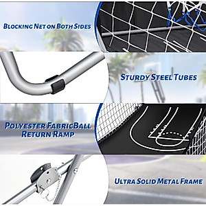 Outspurge Foldable Electronic Dual Basketball Arcade Game,Double Shot 2Player,8 Game Options w/4 Balls LED Scoring System & Indoor Basketball Game for Kids, Youth Adults