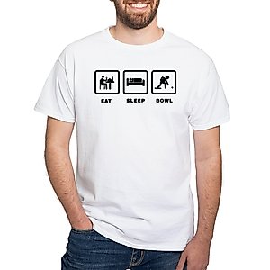 CafePress Lawn Bowl White T Shirt Men's Traditional Fit White Casual Tshirt