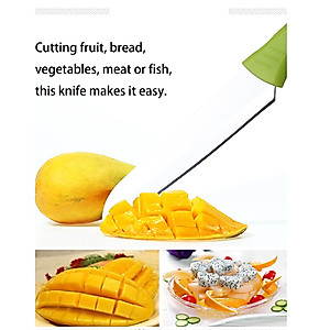 Amroicus Paring Knife 4 Inch with Knife Cover, 3Cr13 Stainless Steel Peeling Knife, Fruit and Vegetable Knife, Small Kitchen Knife with Ergonomic Handle