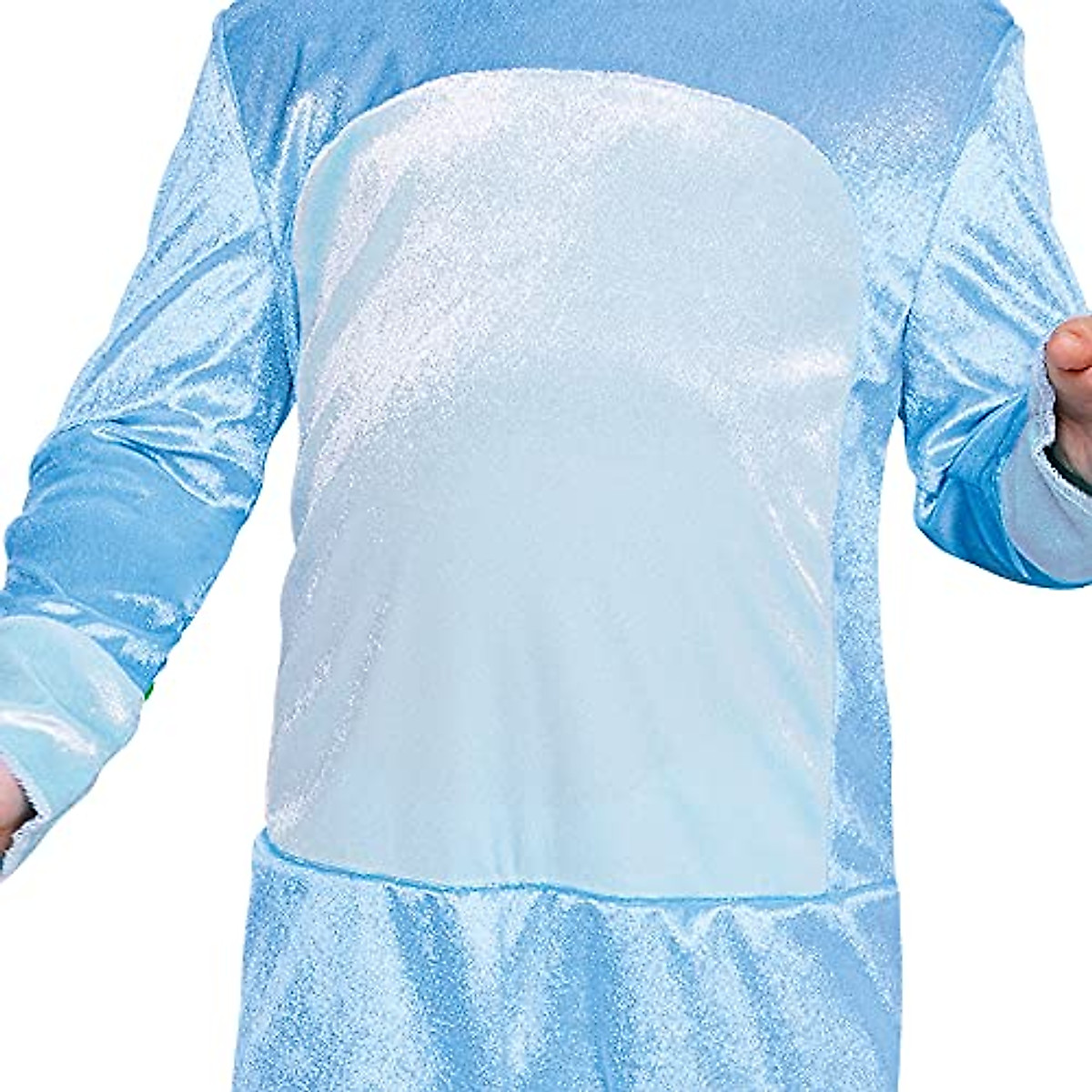Disguise Bluey Costume for Kids, Official Bluey Character Outfit with Jumpsuit and Mask, Classic Toddler Size Medium (3T-4T)