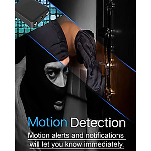 Spy Camera WiFi, Smallest Hidden Cameras, HD1080P Mini Home Security Cameras,Covert Baby Nanny Cam with Cell Phone App, Tiny Smart Camera for Indoor Video Recorder Activated Night Vision