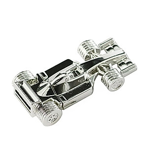 16GB Racing Car Shape USB 2.0 Flash Drive Thumb Drive Memory Stick Pen Drive U Disk Data Storage Jump Drive USB Drive Flash Disk USB Stick USB Disk (Silver)