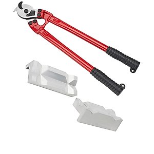 Heavy Duty Hose Cutter Tool and Bench Vise Alum Fitting Jaws