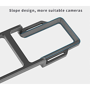 FEICHAO Camera Gimbal Conversion Splint Stabilizer Compatible for DJI Zhiyun Feiyu MOZA DJI, Gopro Hero 9 8 7 6 5 (Metal)