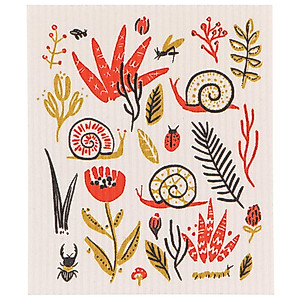 Danica Studio Swedish Dishcloths, Set of Three, Small World Design