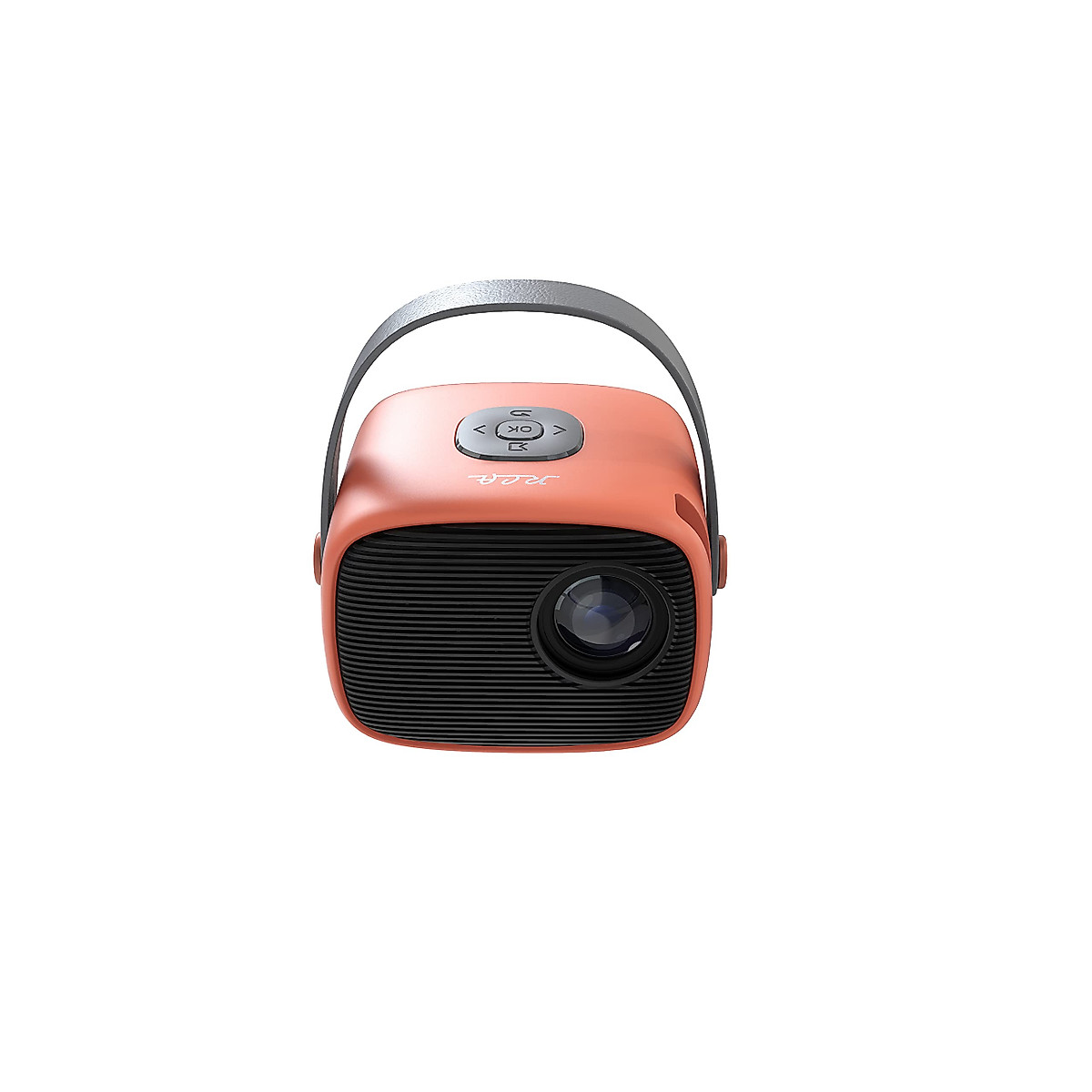 RCA RPJ264 Portable Home Theater Projector - Premium Quality - White Brightness - Projector Compatible with PC, TV Box, PS4- HDMI/USB/VGA- (Coral)