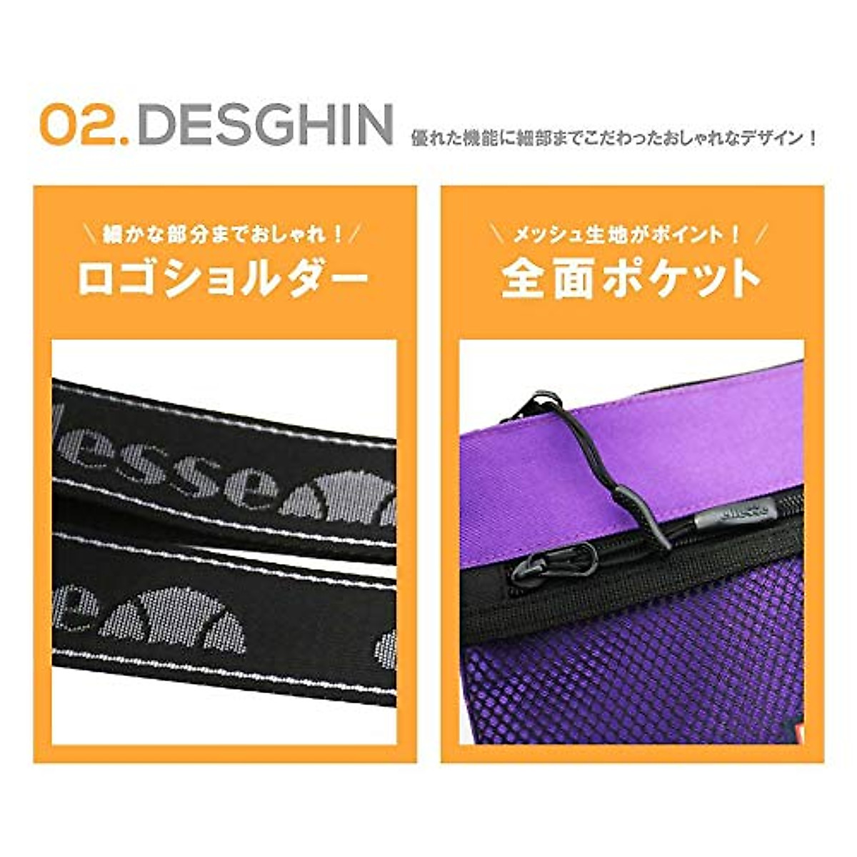 ellesse(エレッセ) Ellesse EB7028 Eesse Logo Tape Sacoche, Yelow