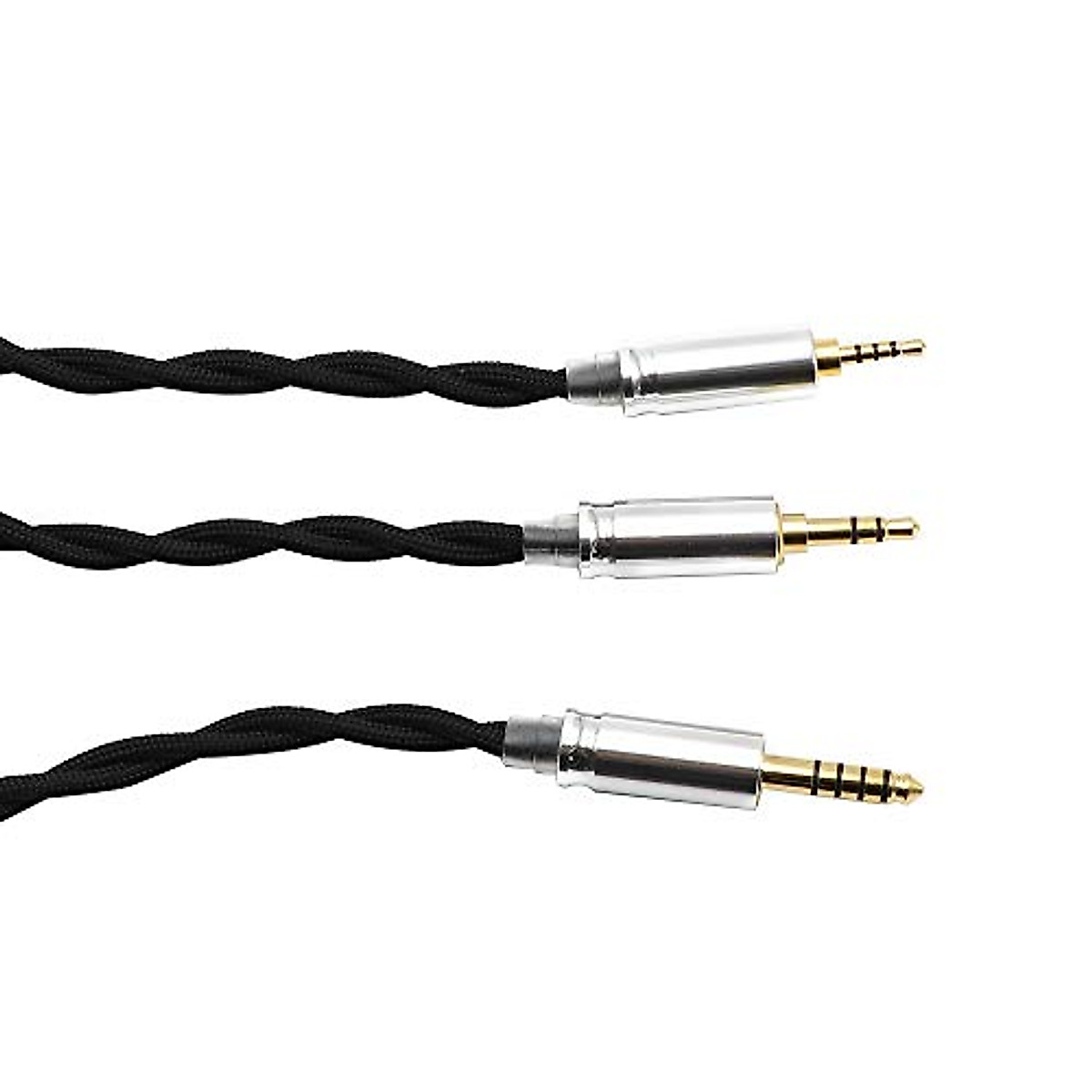 Linsoul LSC08 6N OCC Single Crystal Copper HiFi Earphone Cable for AK100, AK120, AK240, DP-X1, DP-X1A, FIIO X5III, XDP-300R, KANN, BQEYZ Spring1 (MMCX-3.5, Black)