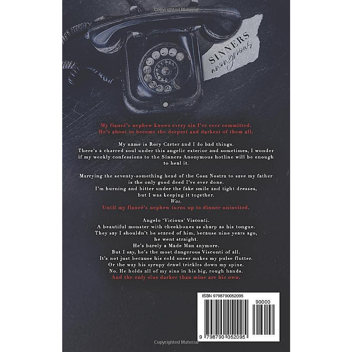 Sinners Anonymous: A Forbidden Love Dark Mafia Romance