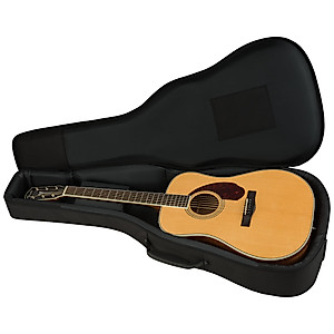 Fender Busker Dreadnought GigCase - Black Bundle with Picks and Austin Bazaar Instructional DVD