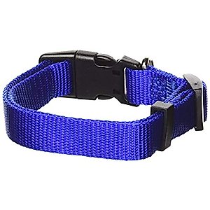 Petmate Adjustable Collar, 5/8 by 10 by 16-Inch, Blue