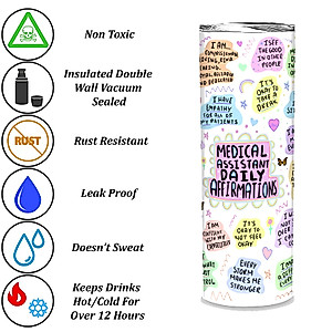 HONALE25 Mental Health Tumbler 20oz (Medical Assistant Tumbler)