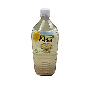 Sanyakehon Shikhye Rice Punch (NON ALCOHOL) Korean traditional beverage made with malt barley (yeotgireum, 엿기름) and cooked rice - 67.62 Fl oz (Pack of 6)