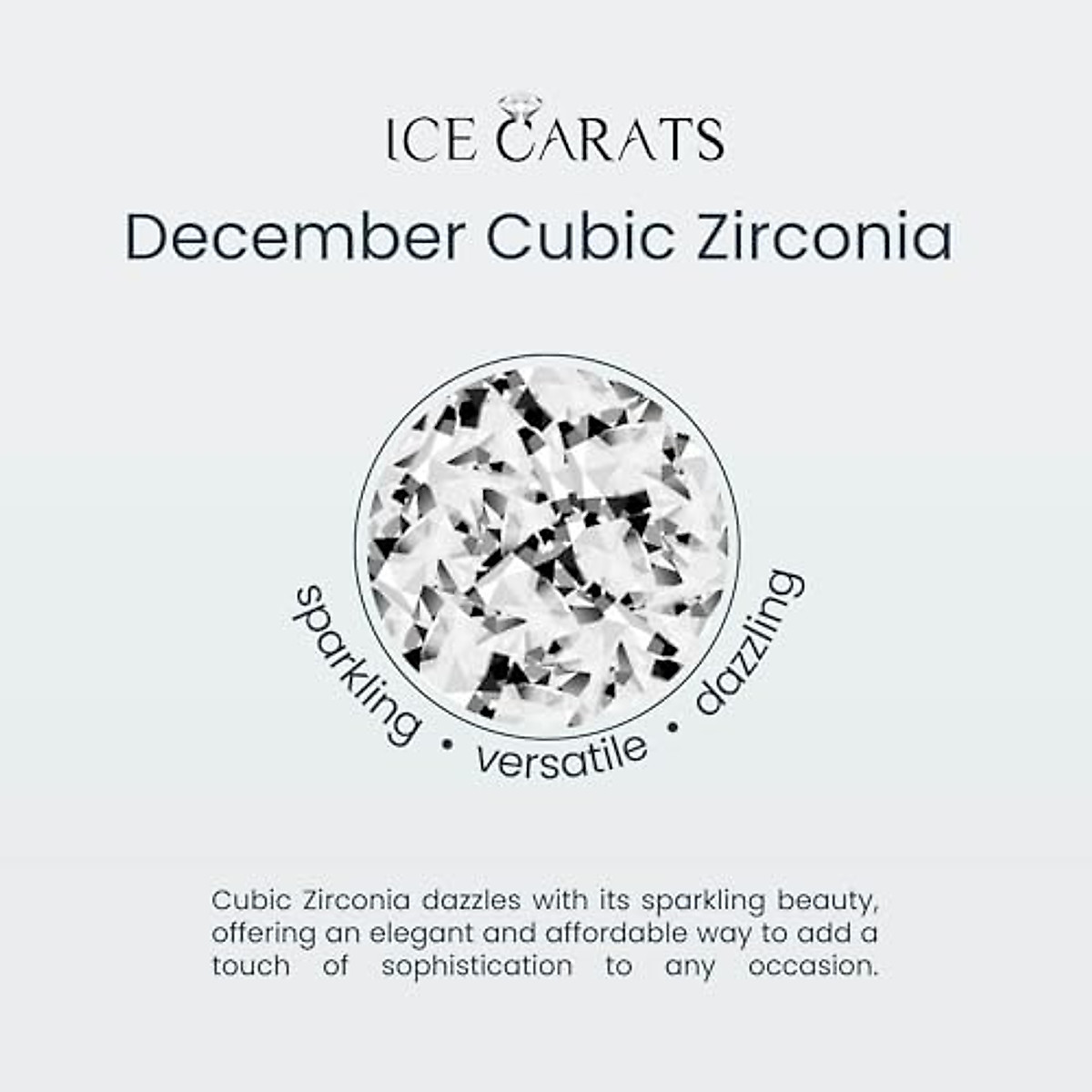 IceCarats 925 Sterling Silver Cubic Zirconia CZ Bangle Bracelet