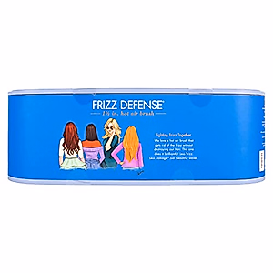 Conair Nano Titanium Ceramic Frizz Defense 1½” (38 mm) Compact Lightweight Hot Air Styling Curl, Straighten, Waver Brush - BC850