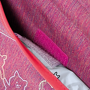 Lassig Kids Car Organizer Wrap-to-Go About Friends Melange, Pink