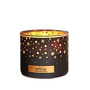 Bath and Body Works White Barn 3 Wick Candle 14.5 oz / 411 g (Frozen Lake)