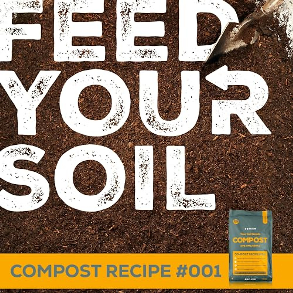 Return Organic Compost - All-Purpose Fertilizer for Gardens