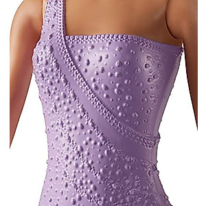 Barbie Figure Skater Doll Dressed in Purple Outfit