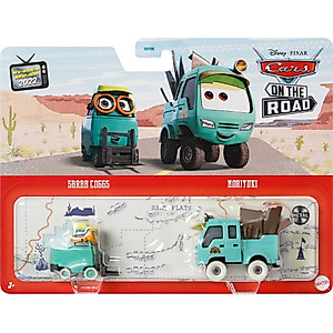 Disney Cars Toys 3 2-Pack Assortment, 1:55 Scale Die-Cast Fan Favorite Character Vehicles for Racing and Storytelling Fun, Gift for Kids Age 3 and Older