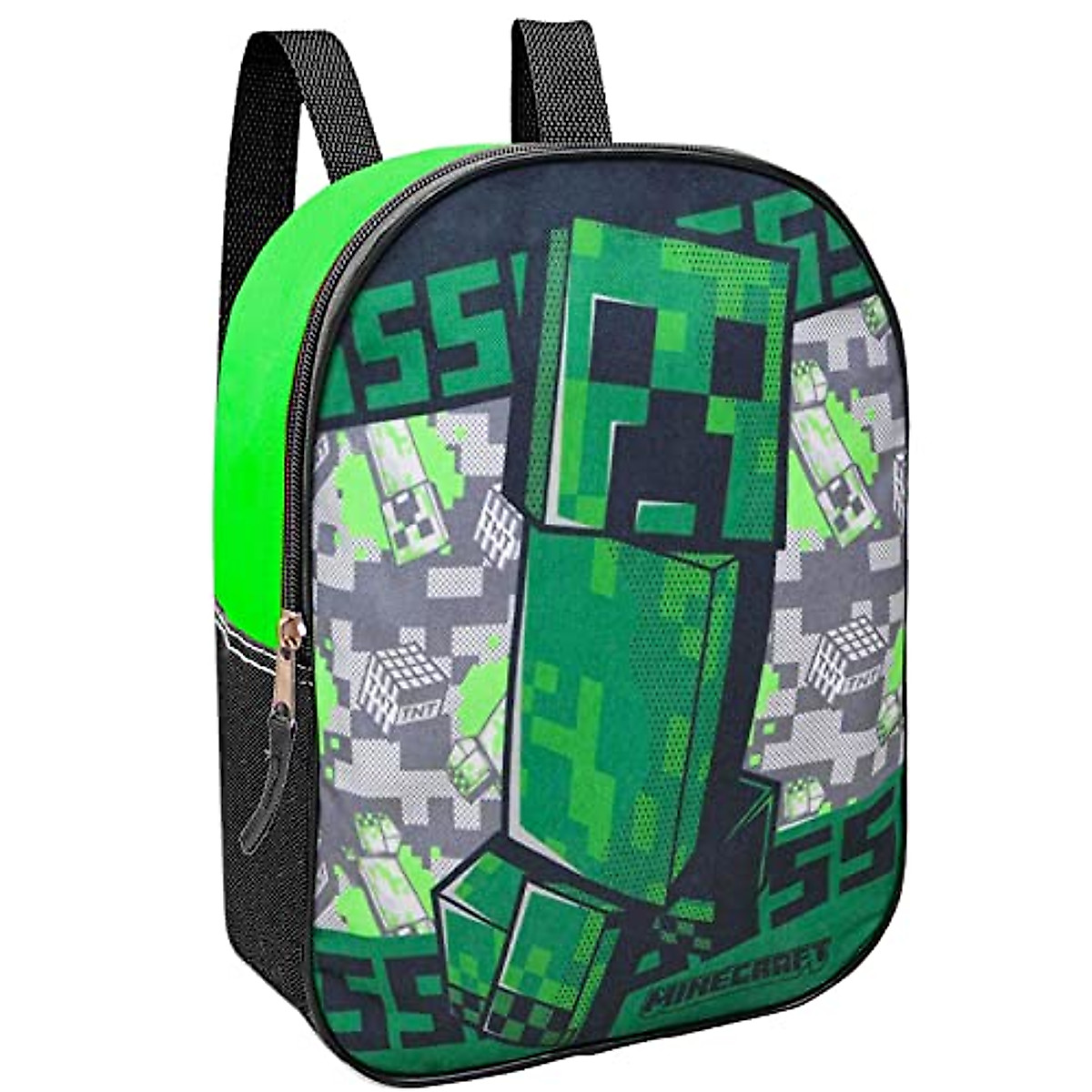 Minecraft Mini Backpack for Kids - Bundle with 11" Minecraft Backpack for School, Travel Plus Stickers and More | Minecraft School Bag for Boys, Girls