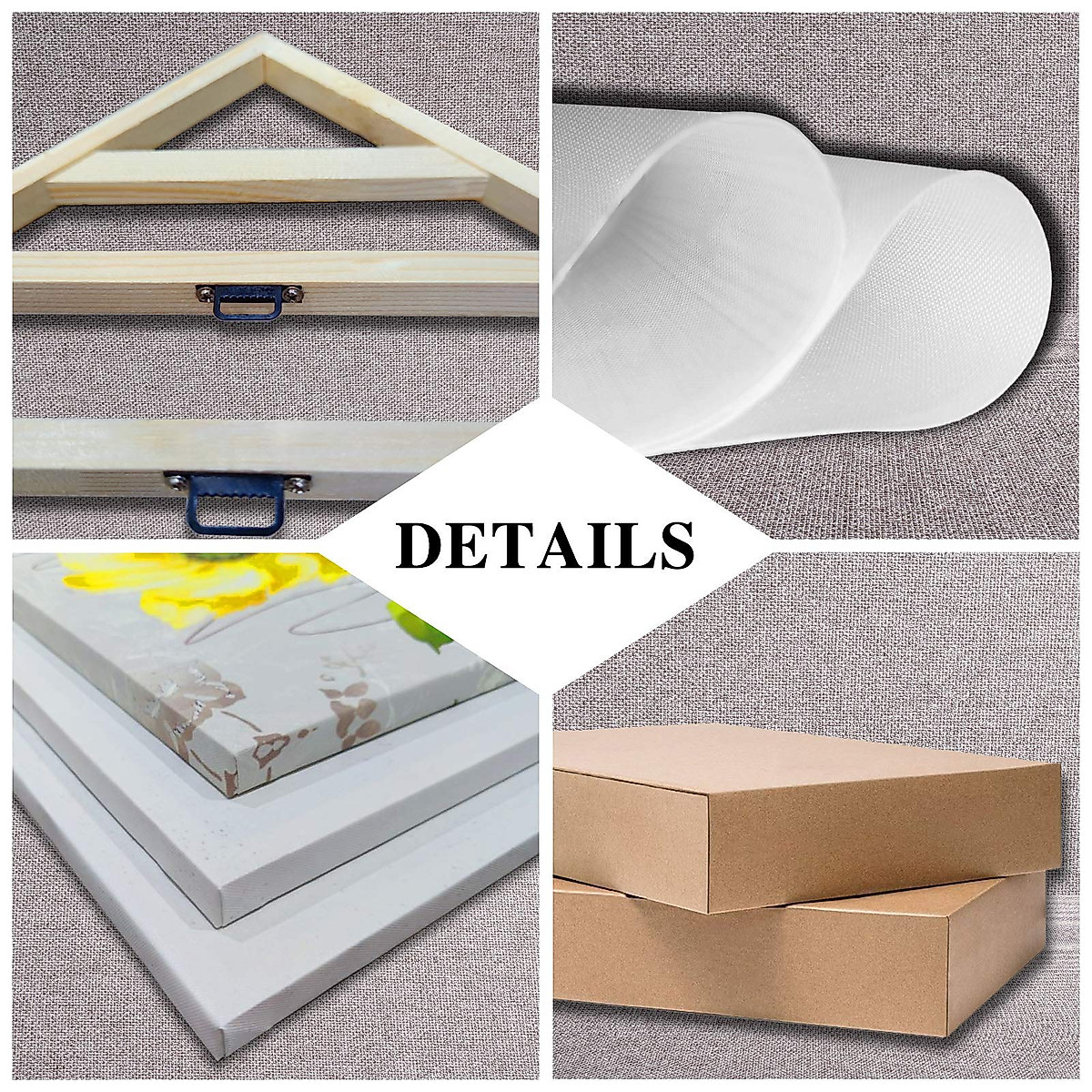 KALAWA American Flag Wall Art Eagle Canvas Independence Day Artwork Red White Blue Painting Patriotic Concept Wall Decor the USA Flag Home Decor 3 Panels Print for Living Room Framed Ready to Hang