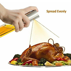 Egypticana home/commercial Oil Sprayer for Cooking, Olive Oil Sprayer Mister, Spray Bottle for Kitchen, 100ml Glass, Oil Vinegar Spritzer Sprayer Glass Bottles for Salad, cooking, roasting, BBQ
