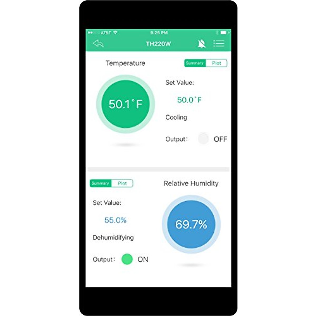 Wireless (WIFI) Temperature & Humidity Controller