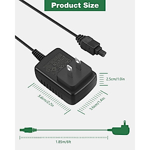 JOVNO Replacement Shark V2945Z / V2950 Vacuums Charger 11V AC DC Adapter Compatible with Shark Floor Carpet Sweeper Cordless Vacuum XA2950 V2945Z YLS0041-T110025 Floor Vacuum Cleaner Power Cord 2PIN