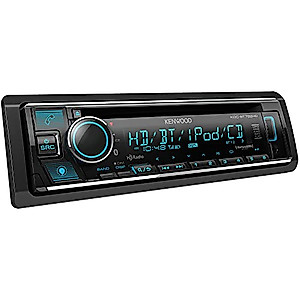 KENWOOD KDC-BT782HD Single DIN Bluetooth CD Car Stereo Receiver with Amazon Alexa Voice Control | LCD Text Display | USB & Aux Input