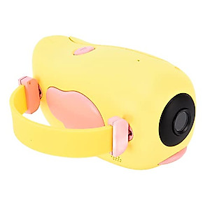 Entatial Kids Camera, 400mAh Battery Children Digital Camera Safe ABS 100° Viewing Angle for Gift for Toy(Yellow)