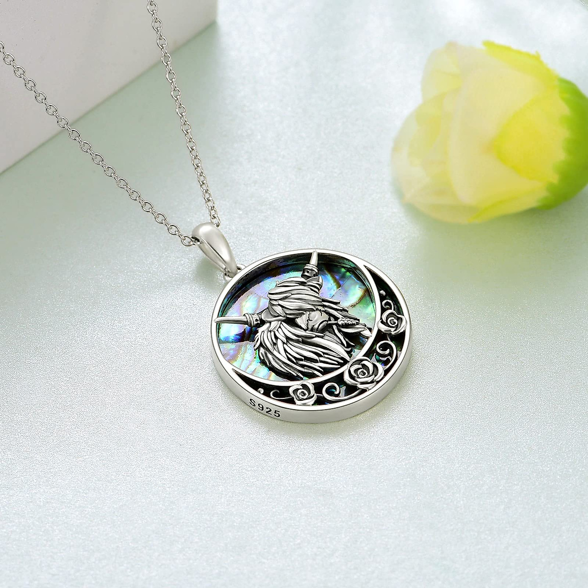 Highland Cow Necklace for Women 925 Sterling Silver Cow Pendant Jewelry Cow Gifts Unique Funny Birthday Gifts for Animal Cow Lover