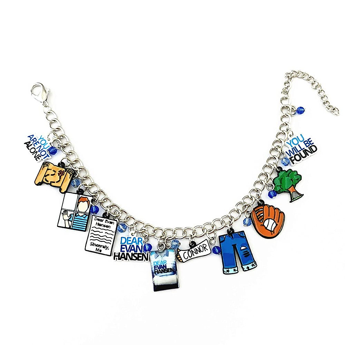 FJCPHAHA Anime Cartoon Metal Original Charm Bracelet Gifts for Woman Men