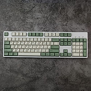 HONANA Botanical Garden Keycap Set 165 Keys Cherry Profile PBT Sublimation Japanese Keycaps for 61/68/87/96/104/108 Keys Mechanical Keyboard